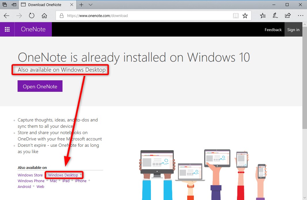The Free Version Of OneNote 2016 OneNote Blog